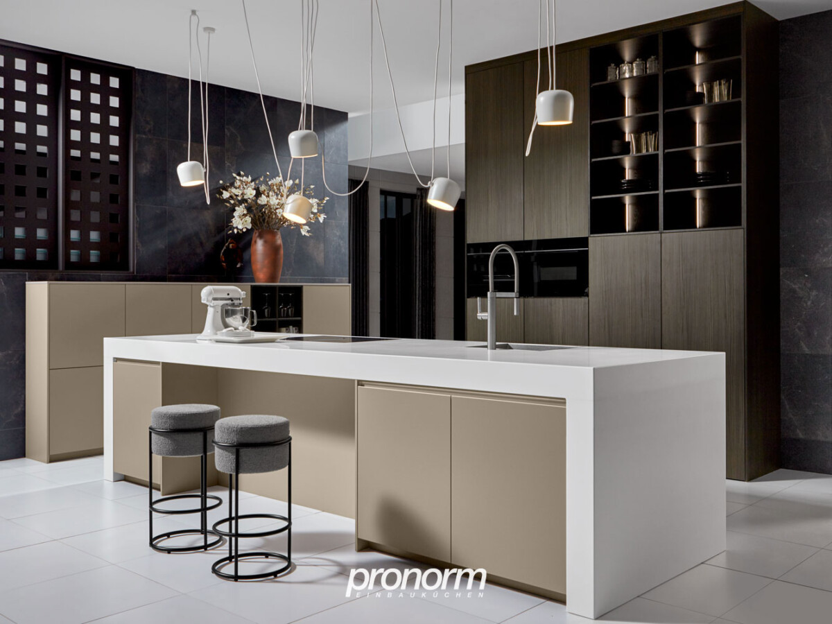 pronorm product lines - handleless or with handle